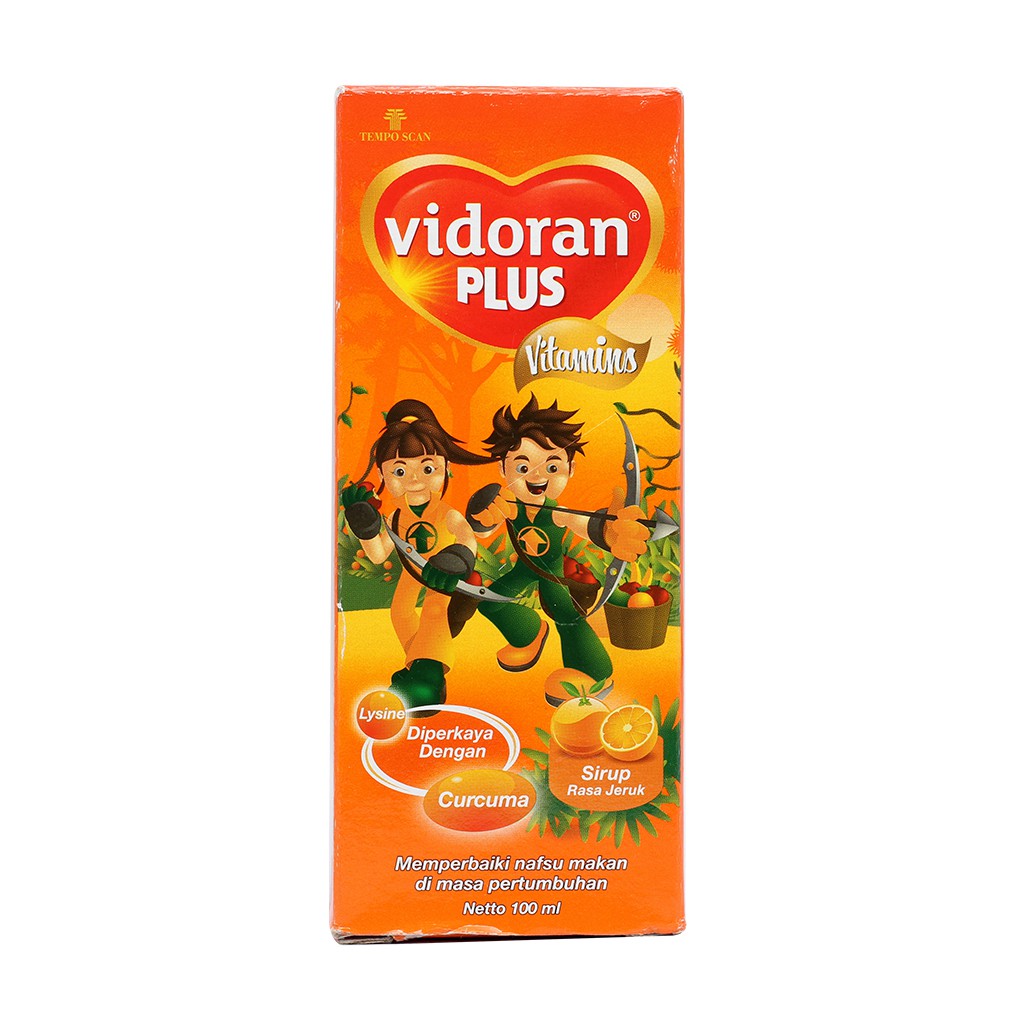 Jual Vidoran Plus Sirup 100 ml (106313) | Shopee Indonesia