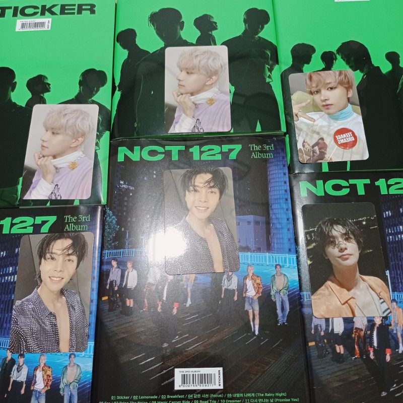 Jual [READY STOCK] NCT 127 STICKER UNSEALRD STICKY PC JUNGGOO HAECHAN ...
