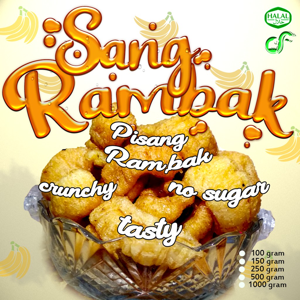 Jual rambak pisang kripik pisang | Shopee Indonesia