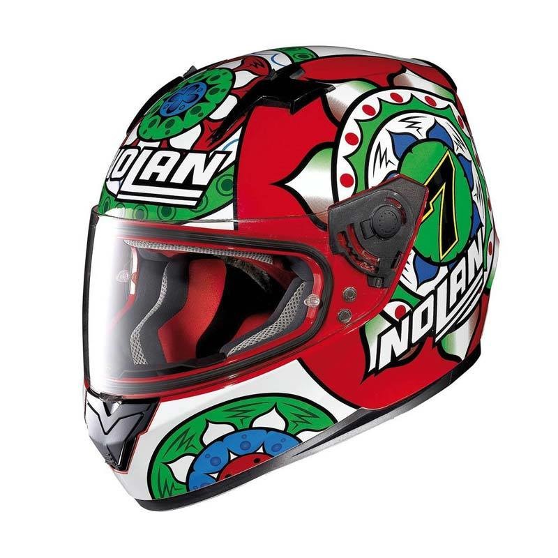 Jual Helm Nolan N64 Chaz Davies Imola | Shopee Indonesia