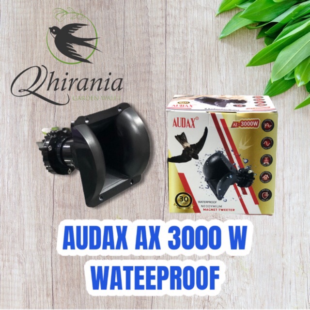 Jual Audax AX 3000 W WATERPROOF (AntiAir) | Shopee Indonesia