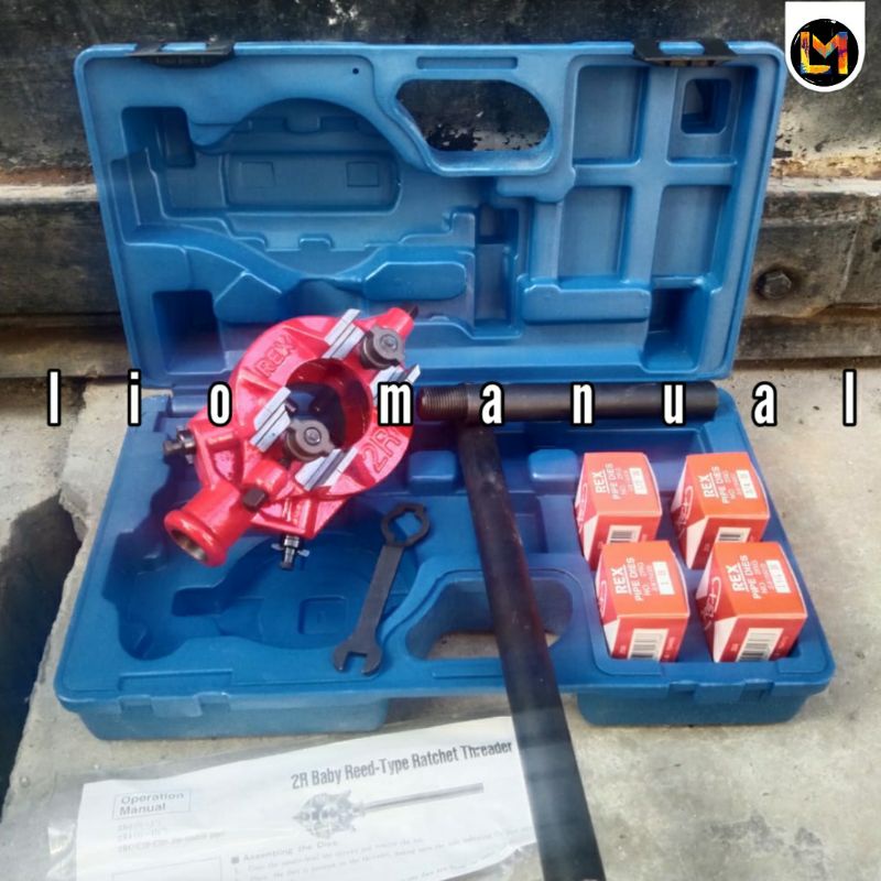 Jual alat senai pipa manual 1/2 1 1/4 REX 2R Baby Original Japan ...