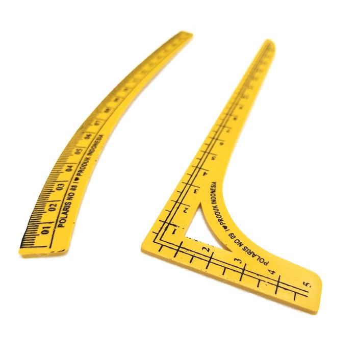 Jual Penggaris Pola Kecil set ps-04/penggaris pola mini | Shopee Indonesia