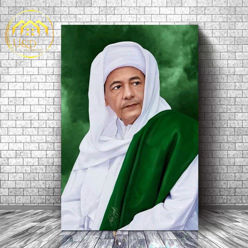 Jual POSTER KAYU HABIB LUTFI BIN YAHYA - POSTER HABIB LUTFI BIN YAHYA ...