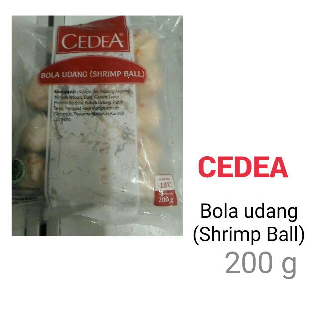 Jual CEDEA -- Bola udang ( Shrimp Ball) | Shopee Indonesia