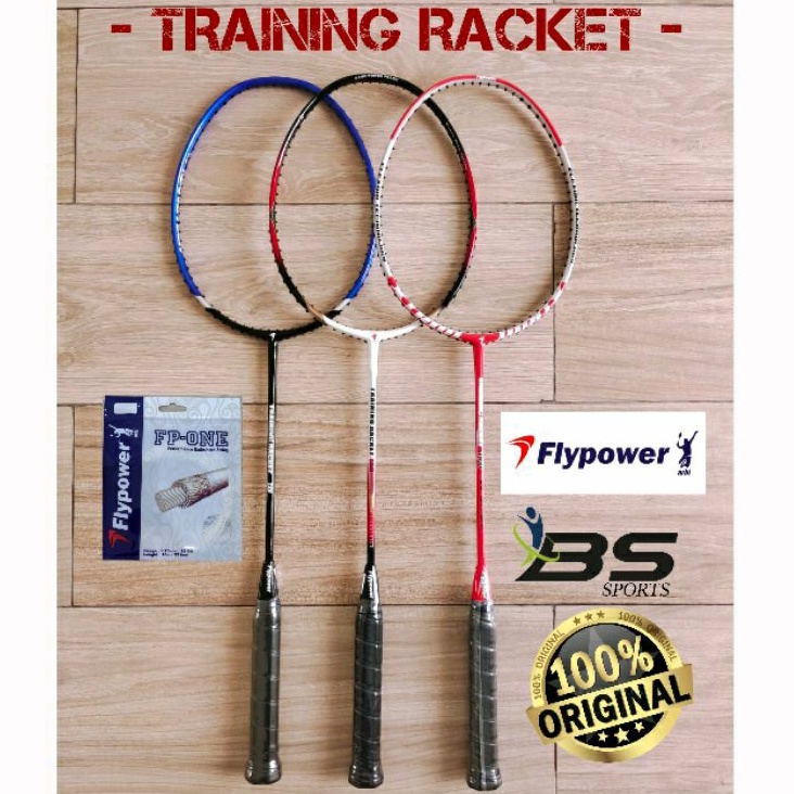 Jual RAKET BADMINTON FLYPOWER TRAINING RACKET 130 150 170 ORIGINAL ...