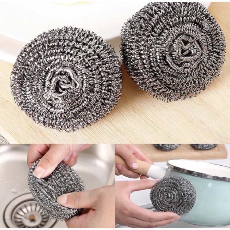 Jual Sabut Kawat Sabut Besi / Spon Cuci Piring Panci Serbaguna | Shopee ...