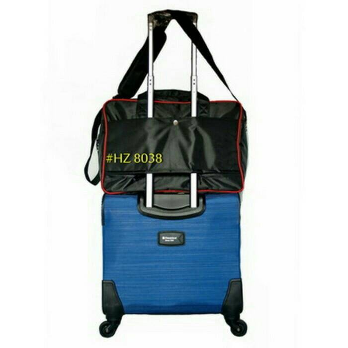 Jual TRAVEL BAG FOLDABLE BESAR TAS TAMBAHAN TROLLEY KOPER HAZER HZ 8038 ...
