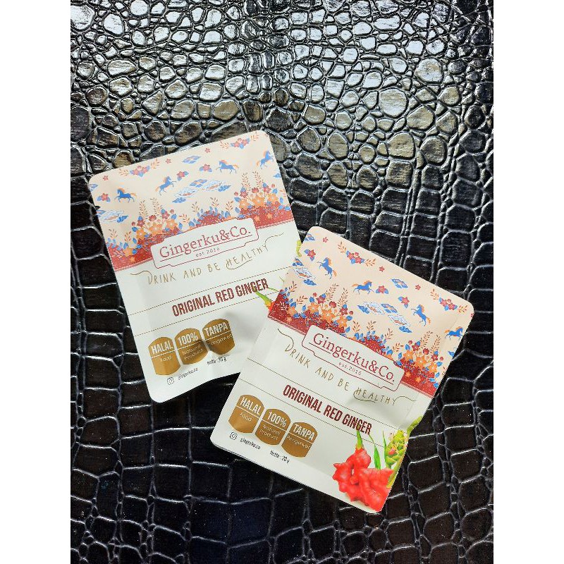 Jual Minuman Jahe Merah|Original Red Ginger Sachet 20 gram | Shopee ...