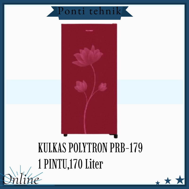 Jual KULKAS POLYTRON PRB-179 1 PINTU 170-Liter | Shopee Indonesia