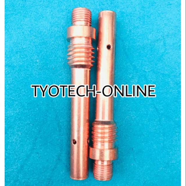 Jual Tip Body/Tip Holder Mig Gun Panasonic 500 Ampere ( Drat Luar ...