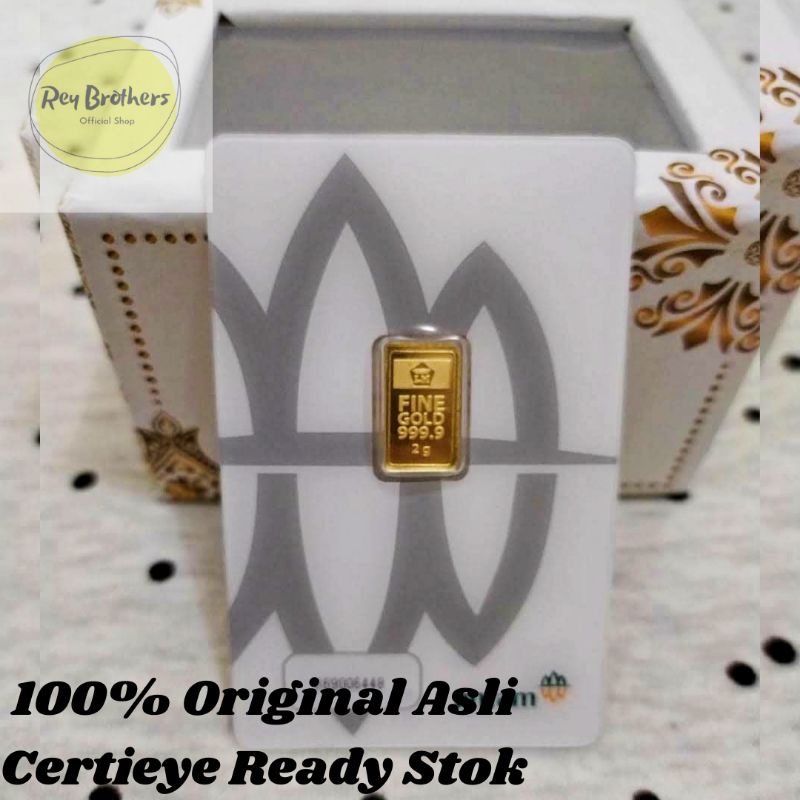 Jual Logam Mulia Antam Gold 1gr, 2gr, 3gr / LM 1 gram / LM 2 gram / LM ...