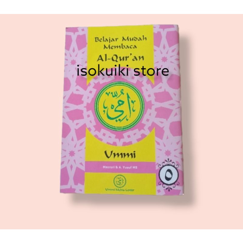 Jual buku metode ummi-belajar mudah membaca al quran jilid 1 sampai 6 ...