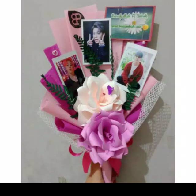 Jual Buket bunga kertas dan foto | Shopee Indonesia