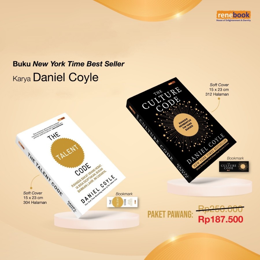 Jual Paket Bundling – Buku The Talent Code & The Culture Code (Renebook) | Shopee Indonesia