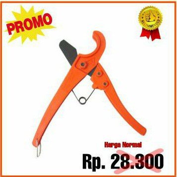 Jual Gunting Pipa Pralon Tang Pemotong Pipa PVC Pipe Cutting Cutter Paralon 33 mm 42 mm Gunting ...