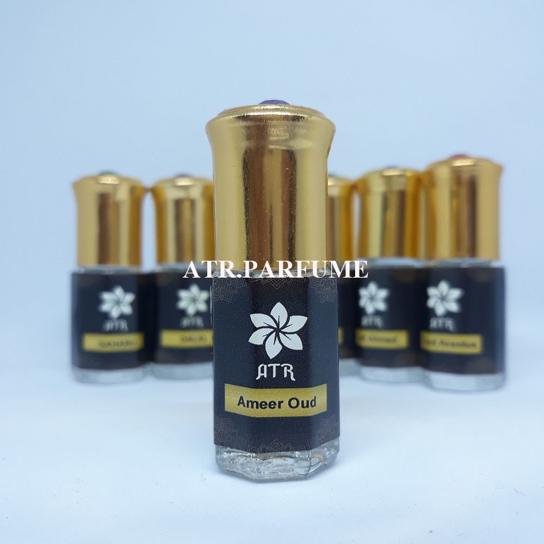 Jual Amer Al Oud/Amber Oud Botol Roll On Anti Tumpah Aroma Khas Saudi ...