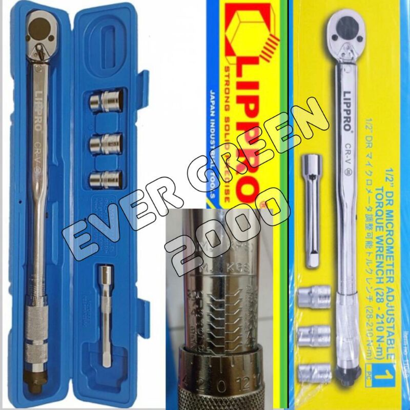 Jual Kunci Torsi Heavy Duty - Momen Torque Wrench - Driver Square Mata ...