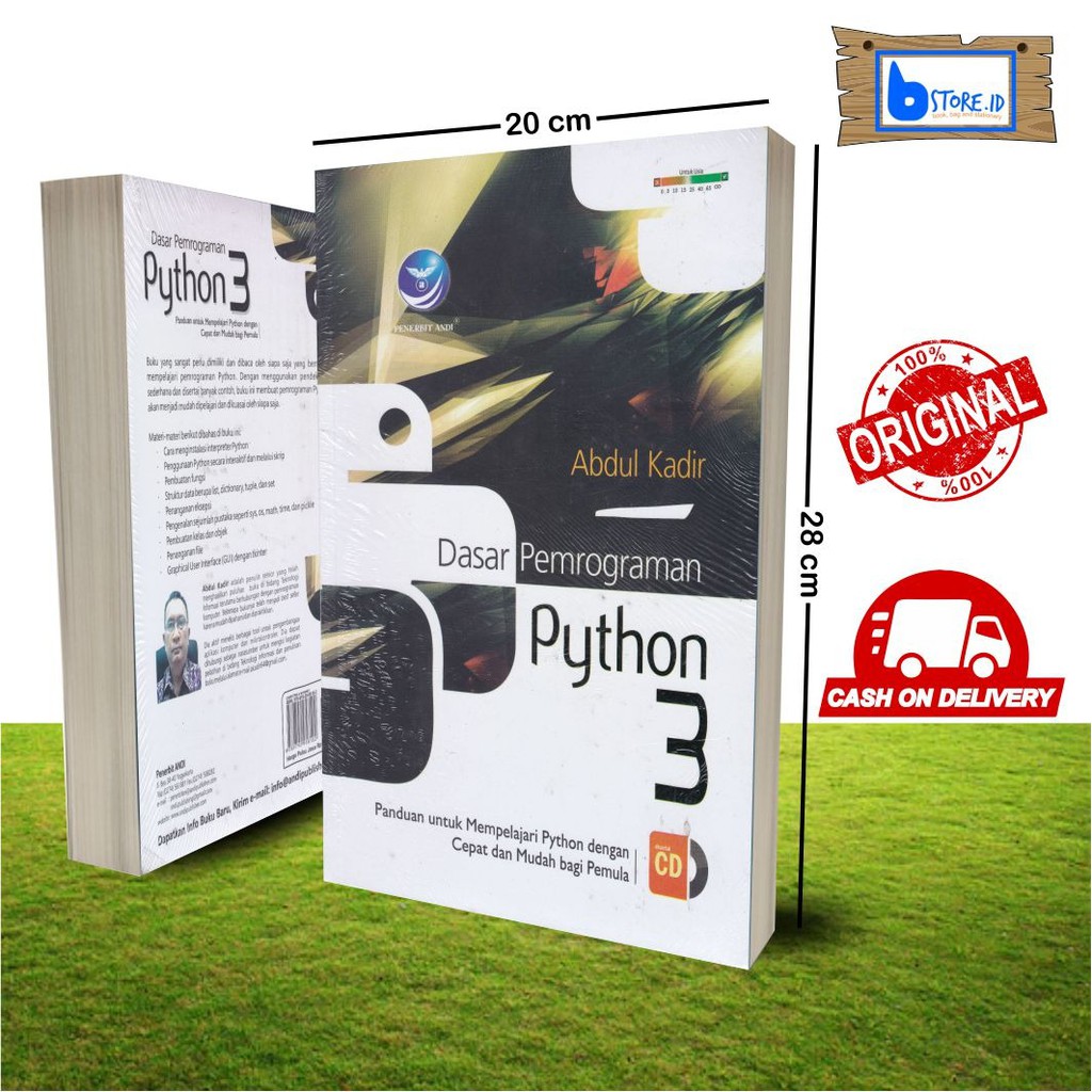 Jual DASAR PEMROGRAMAN PYTHON 3, Abdul Kadir | Shopee Indonesia