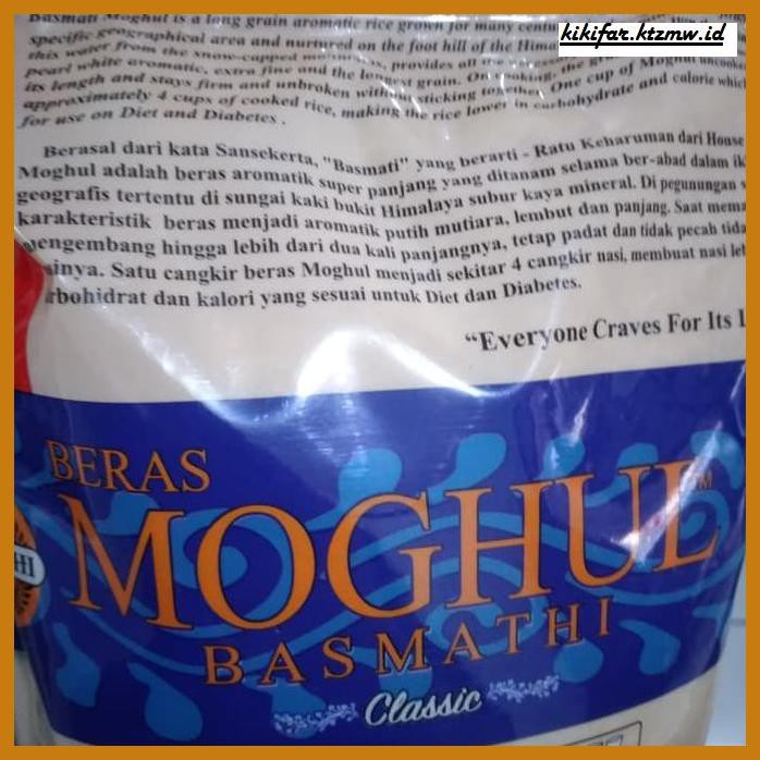 Jual ANEKA-BERAS- BERAS ORGANIK BASMATI / BASMATHI MOGHUL / MOGUL 2 KG ...