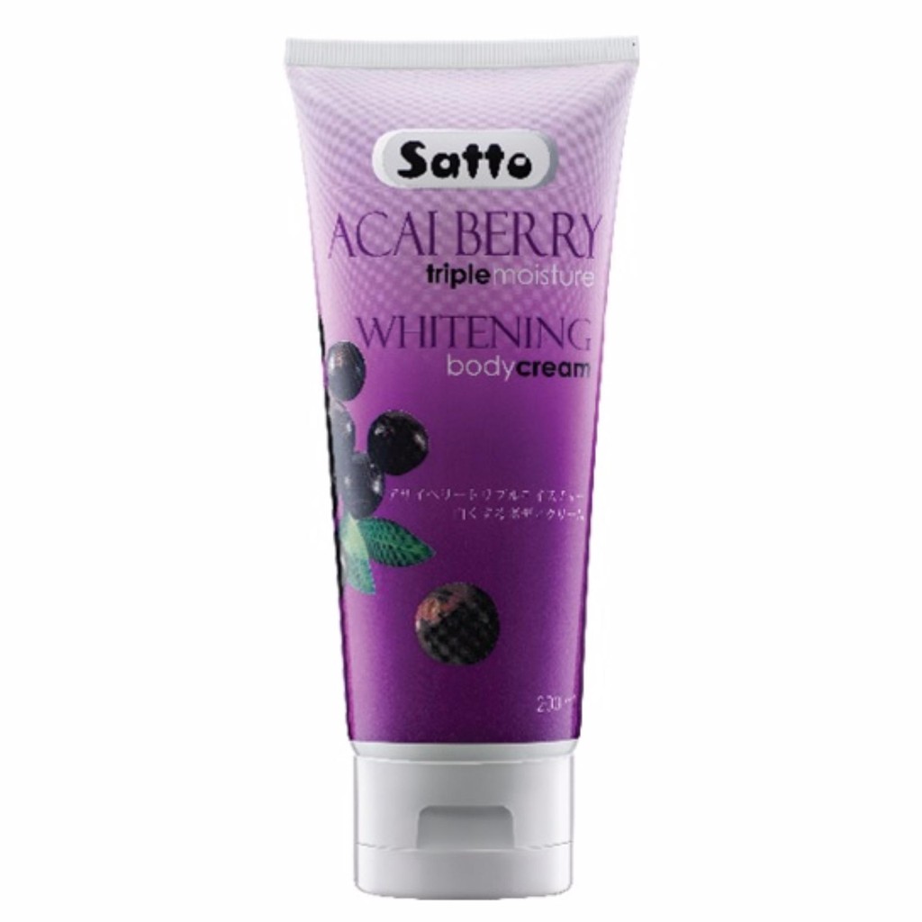 Jual SATTO Handbody Acai Berry 200ml / Perawatan Tubuh / Body Loation ...