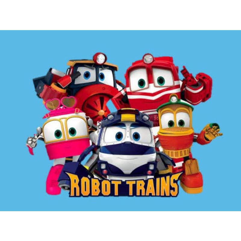 Jual [OBRAL] Robot Trains Alf Selly Kay Duck Transformers Kereta 13cm ...