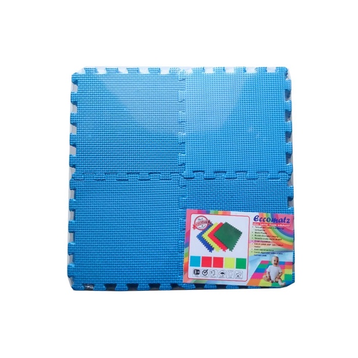 Jual Karpet Polos Matras Puzzle Alas Bermain Anak Playmat 15x15x1cm isi ...