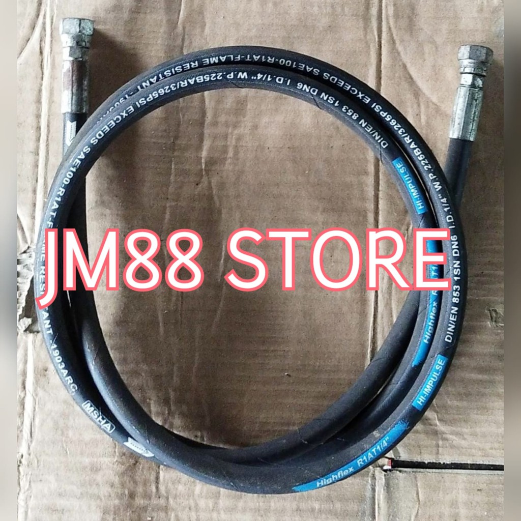 Jual SELANG HITAM HIDROLIK 3/4 INCH X 1 METER | Shopee Indonesia