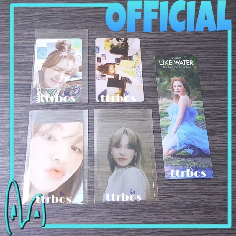 Jual (OFFICIAL) WENDY LIKE WATER (BACA DESKRIPSI) | Shopee Indonesia