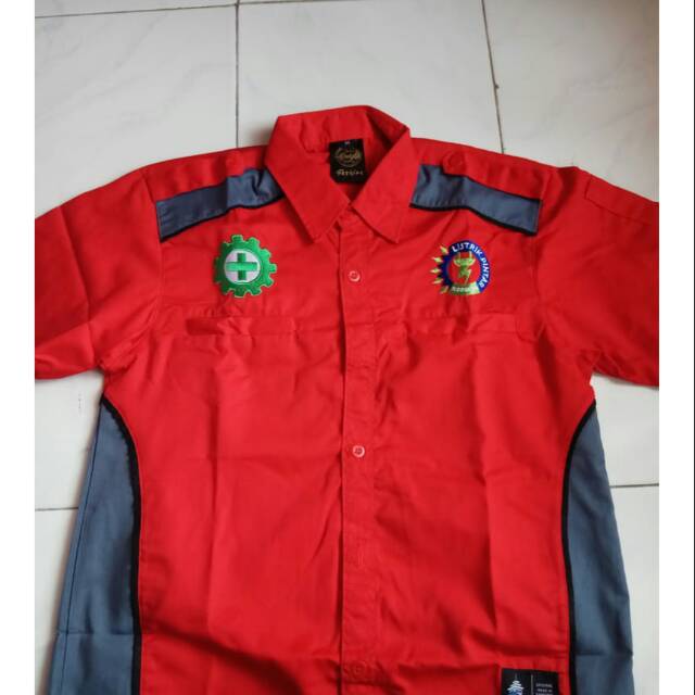 Jual Seragam PLN MERAH | Shopee Indonesia
