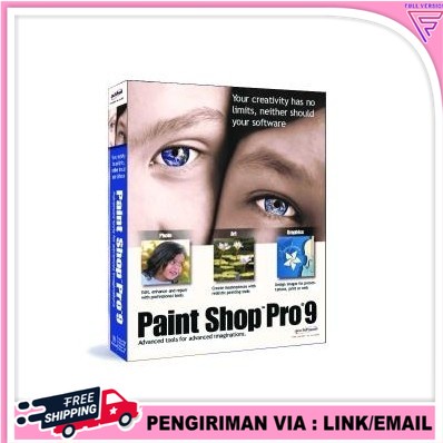 Jual Jasc Paint Shop Pro 9 - Aplikasi Desain Foto Grafis + Edit Foto Dengan Fitur Terlengkap ...