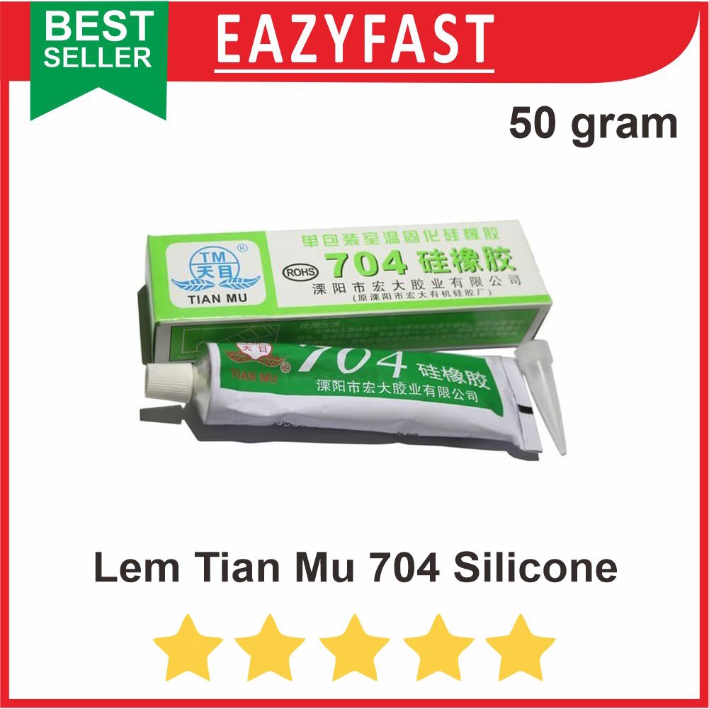 Jual Lem Tian Mu 704 Sealant Silicone Grease Thermal Glue Transistor TR ...
