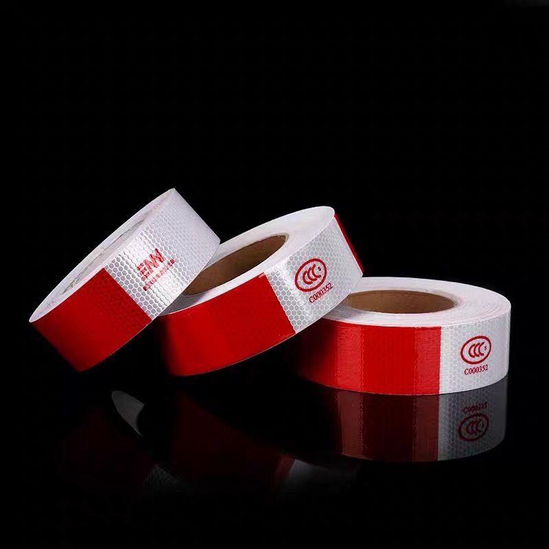 Jual Stiker mobil merah putih / Stiker Reflective / Scotlight ...