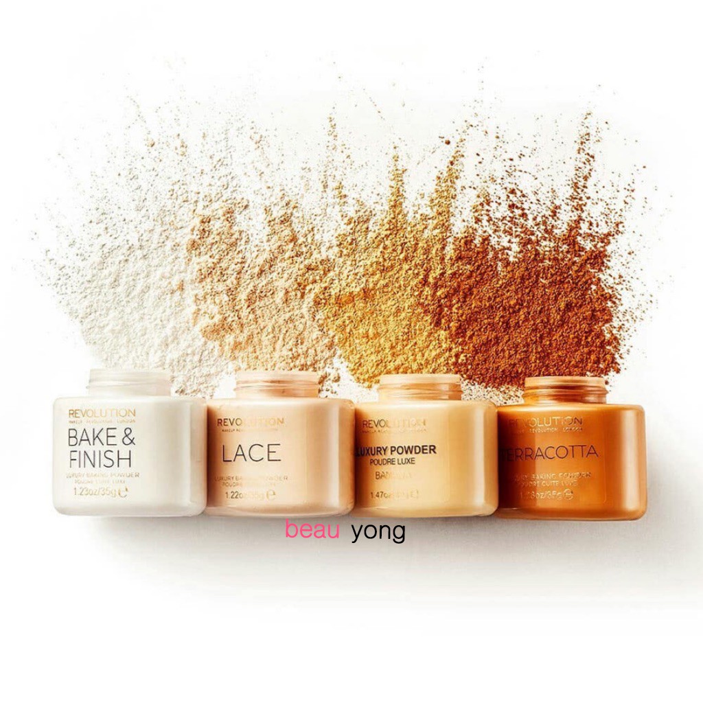 Jual MAKEUP REVOLUTION BEAUTY Luxury Baking Powder [BEN NYE DUPE ...