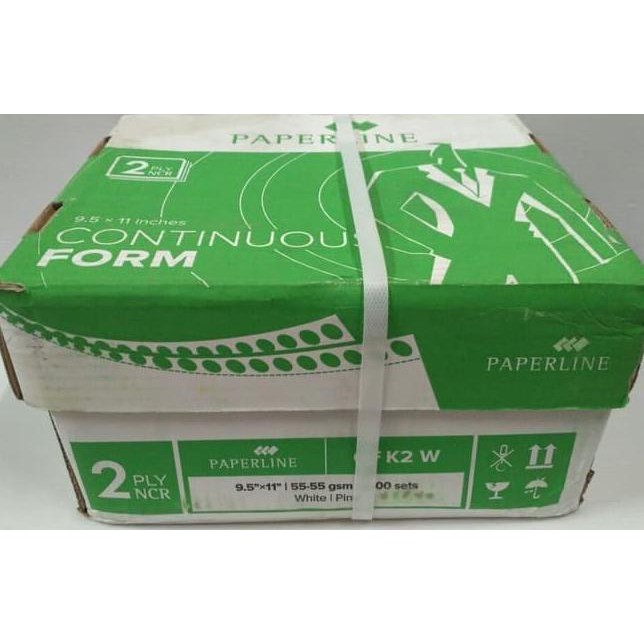Jual Paperline Continuous Form 9 1/2 X 11 2 Ply (K2) | Kertas Komputer ...