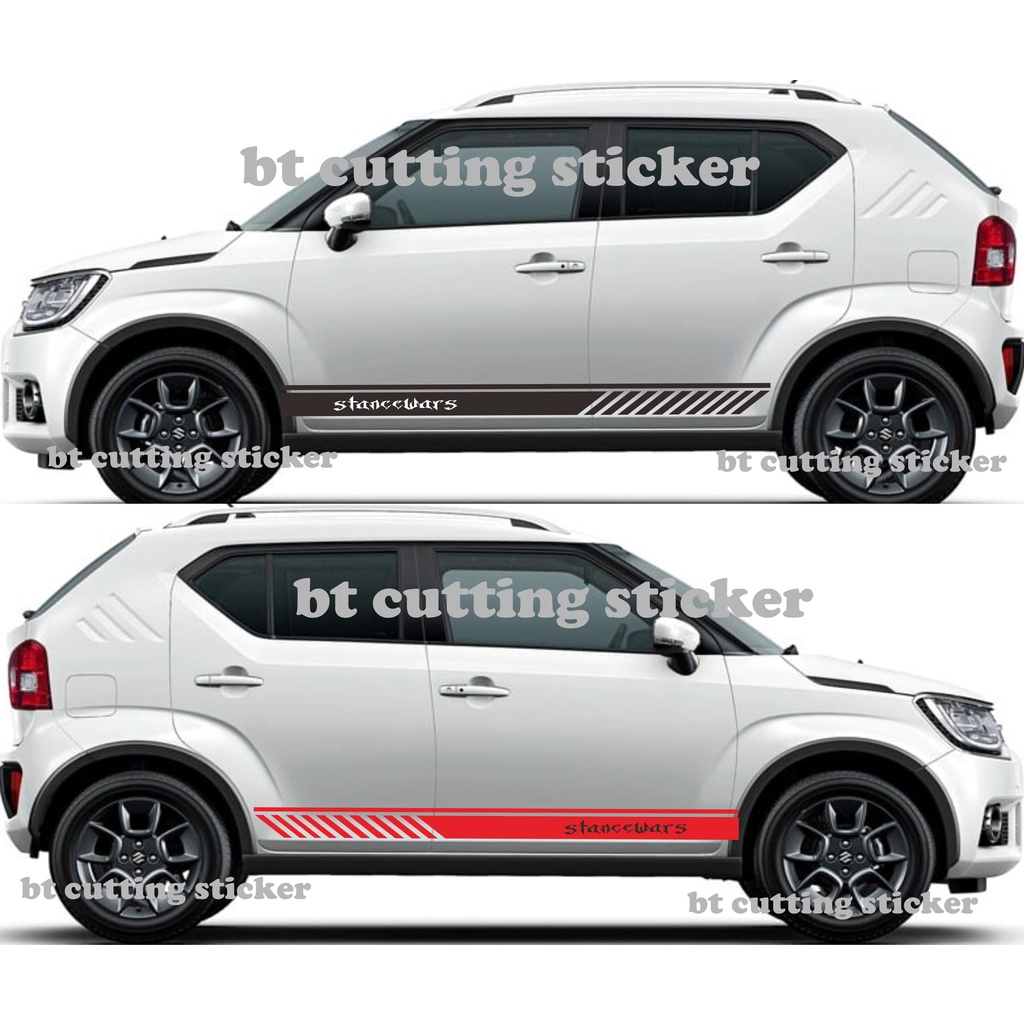 Jual BT sticker mobil suzuki ignis sticker ignis stiker ignis sticker ...