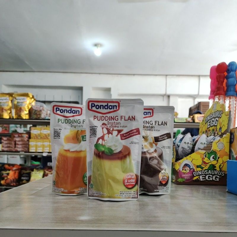 Jual PUDDING PONDAN COKLAT VANILLA MANGGA | Shopee Indonesia