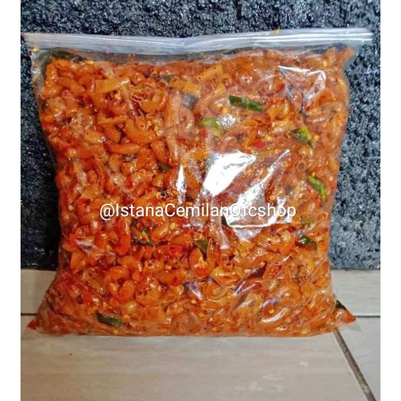 Jual seblak kering/makaroni kuning pedas isi 500g | Shopee Indonesia