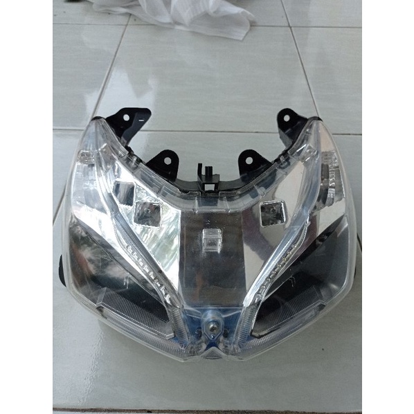 Jual headlamp lampu depan Honda Vario LED remote stater kasar SECOND ...