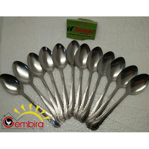 Jual SENDOK MAKAN KOMODO TEARDROP PER LUSIN | Shopee Indonesia