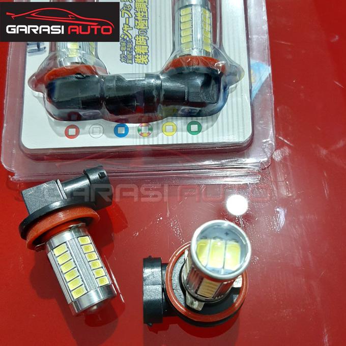 Jual Lampu Led Bohlam Foglamp Fog Lamp Putih H11 H16 Mobil Avanza Xenia | Shopee Indonesia