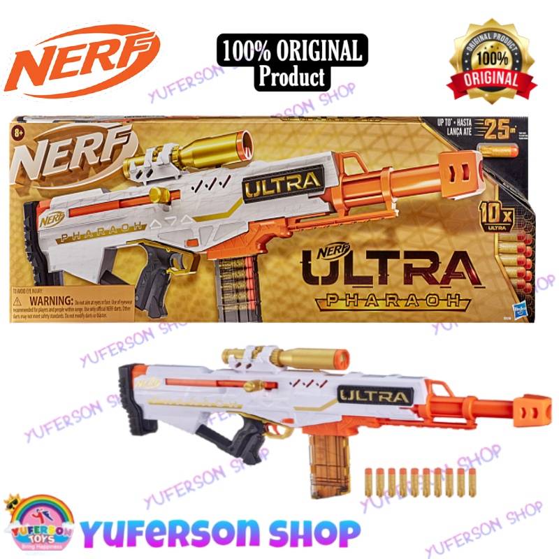 Jual Nerf Ultra Seven Pharaoh Blaster | Shopee Indonesia