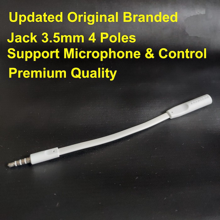 Jual Original Branded 3.5mm Headset Audio Jack Protect Extender Test ...
