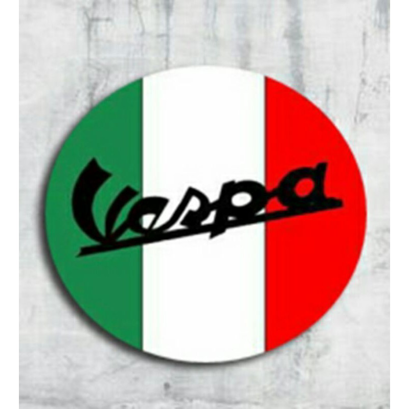Jual Poster Bulat Logo Vespa | Shopee Indonesia