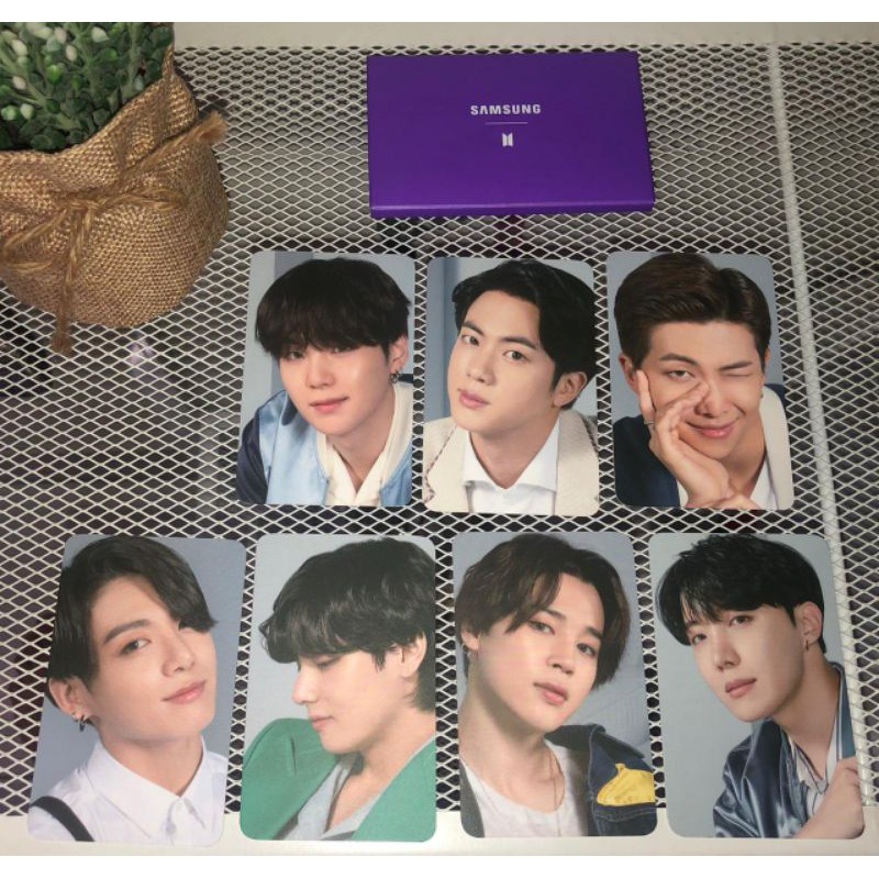 Jual Photocard BTS SET FROM SAMSUNG S21+ | Shopee Indonesia