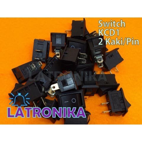 Jual Listrik-Perlengkapan- Saklar On Off 21X15Mm Rocker Switch Kecil ...