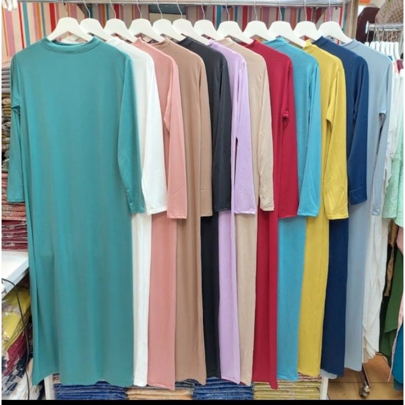 Jual REALPICT...!!! manset gamis polos bahan spandek premium/dalaman ...