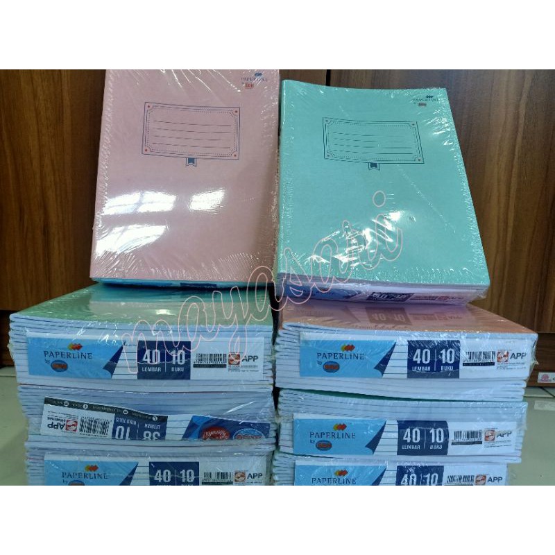 Jual Buku tulis isi 40 lembar Paperline 1kodi ( 20buah ) | Shopee Indonesia