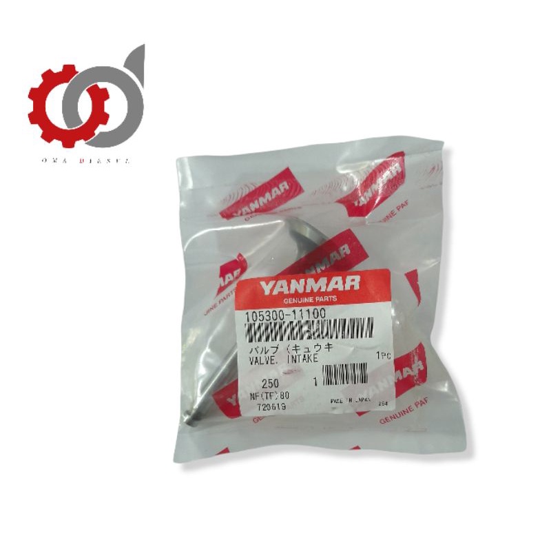 Jual klep/VALVE INTAKE mesin YANMAR TF85 ori original asli | Shopee ...
