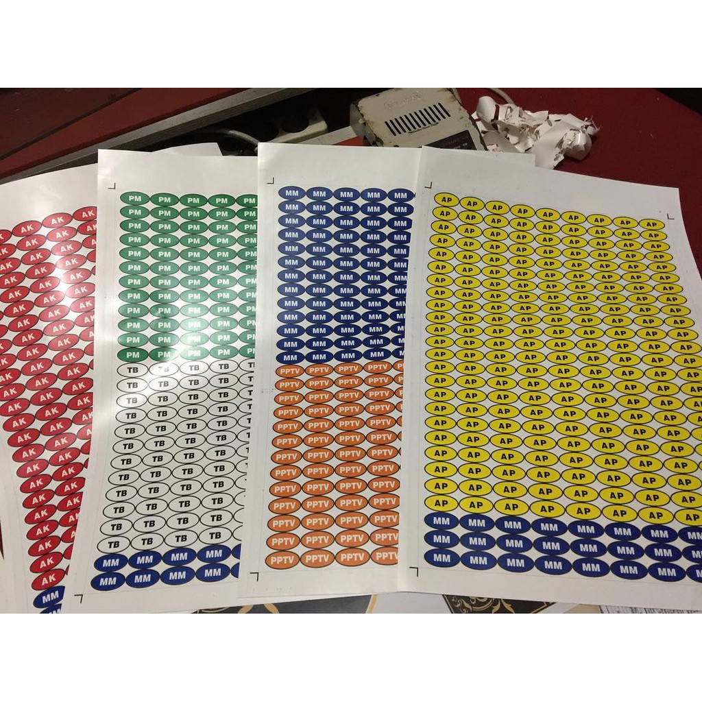 Jual Cetak Stiker Vinyl A3+ glossy/transparant Quantac | Shopee Indonesia
